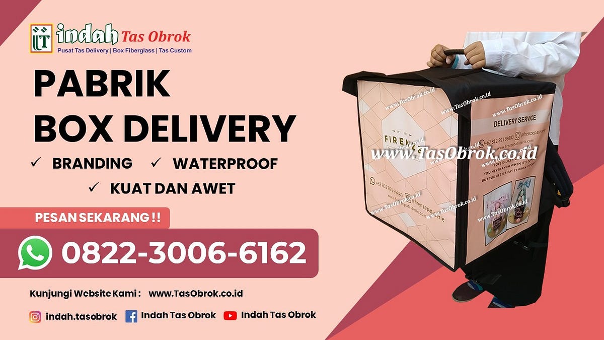 TELP/WA : 0822.3006.6162, Penjualan Tas Delivery Untuk Lampu, Penjualan ...