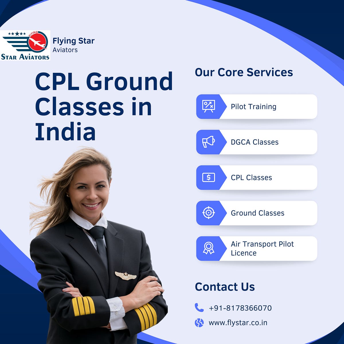 Top CPL Ground Classes in India for Aspiring Pilots | by Flystar Aviation | Jun, 2024 | Medium