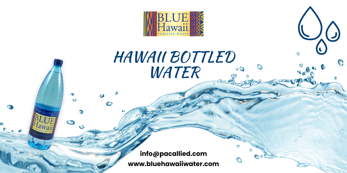 Hawaii Bottled Water - Bluehawaiiwater - Medium