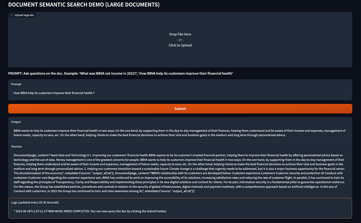 Generative AI — Q&A with semantic answering on large scanned documents with Vertex AI, Chroma ...