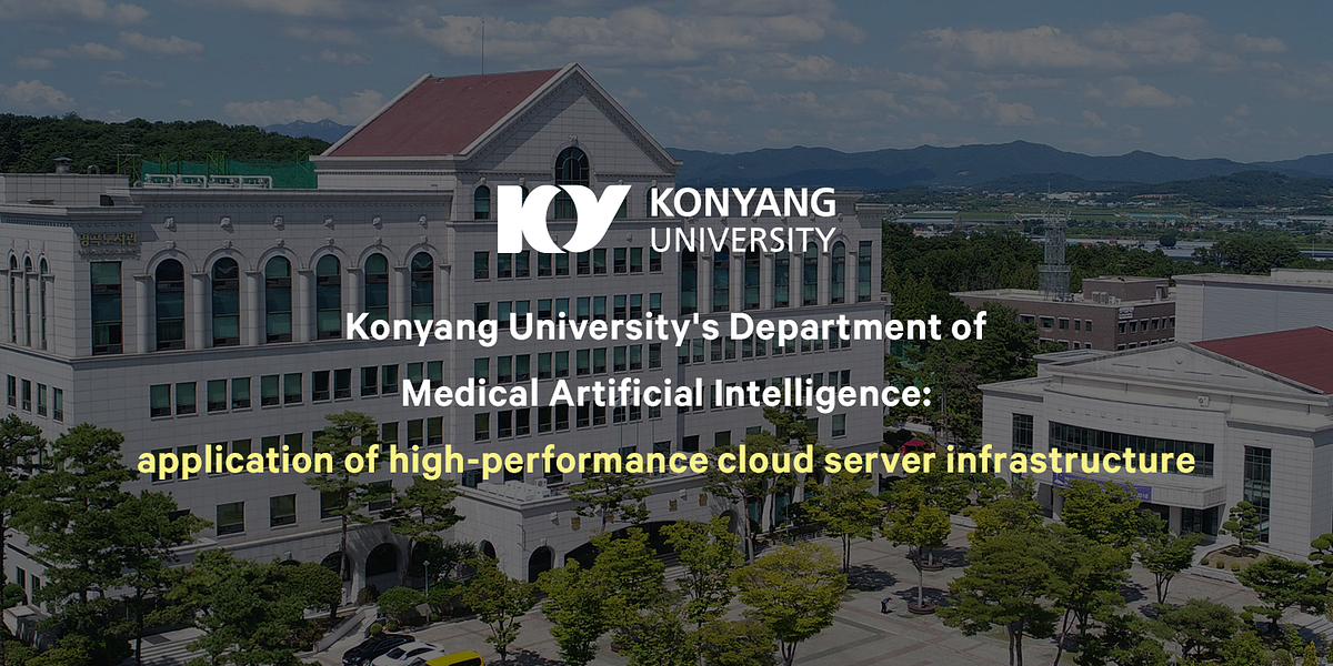 [Customer Story] Department of Medical Artificial Intelligence, Konyang ...