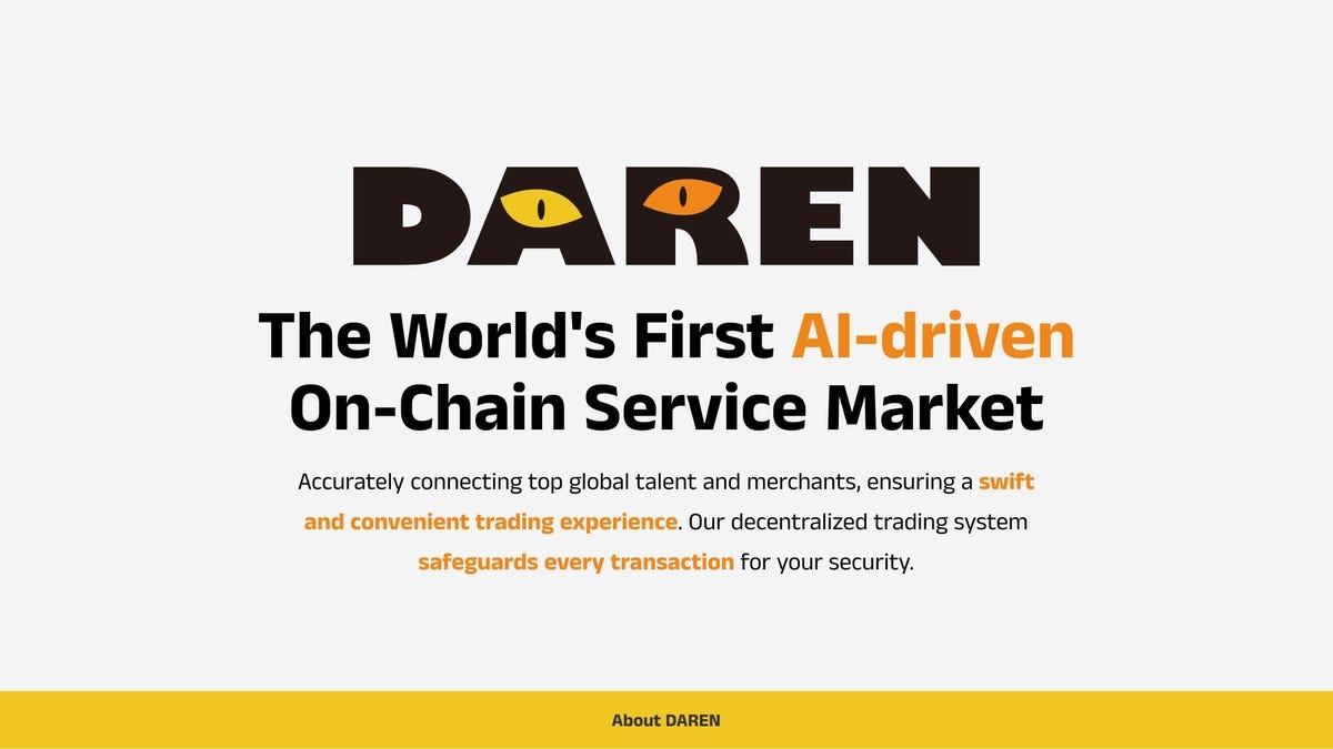 DAREN: REVOLUTIONIZING WEB3 COMMERCE WITH AI-DRIVEN TALENT MATCHMAKING ...