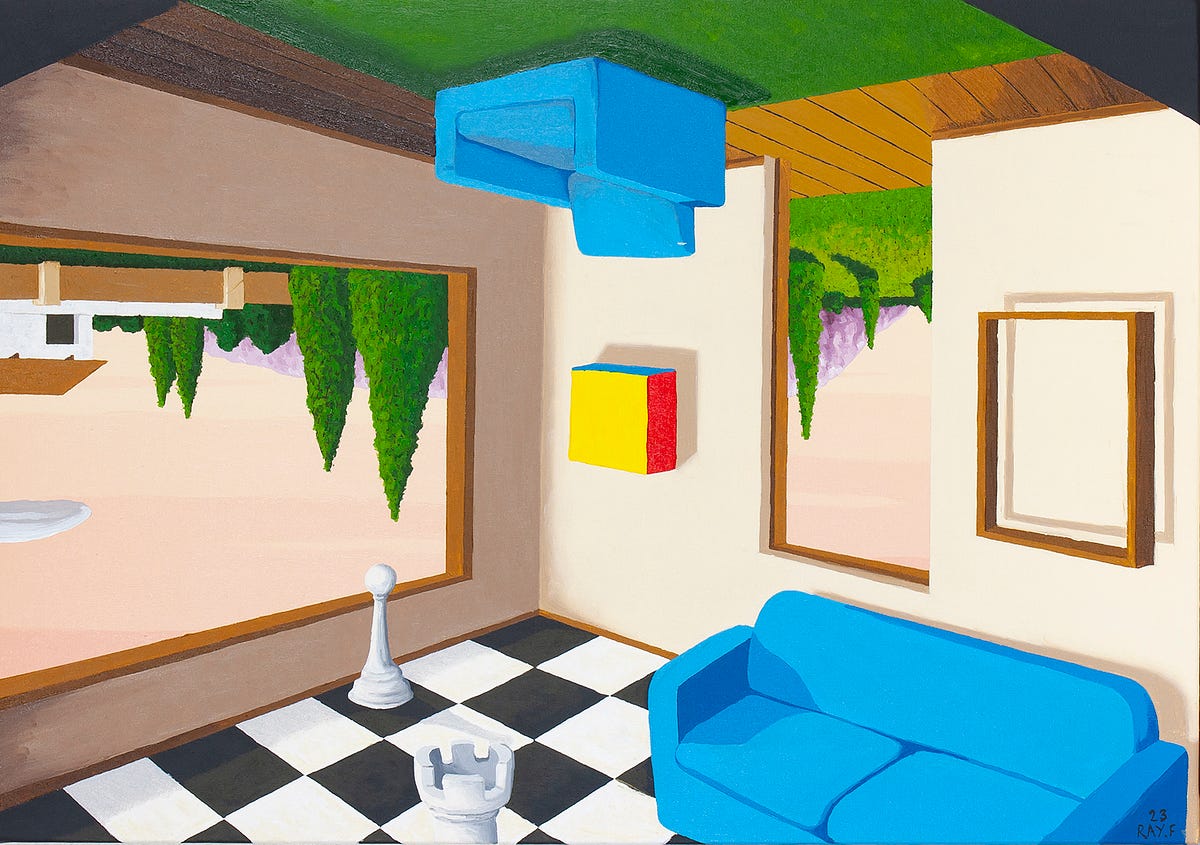 Up & Down. In the Somerset House Gallery, a… | by Ola Apata | Medium