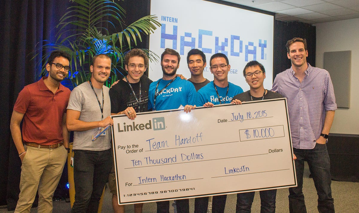 How We Won LinkedIn’s Bay Area Intern Hackathon | by Eric Scott Brownrout | Medium