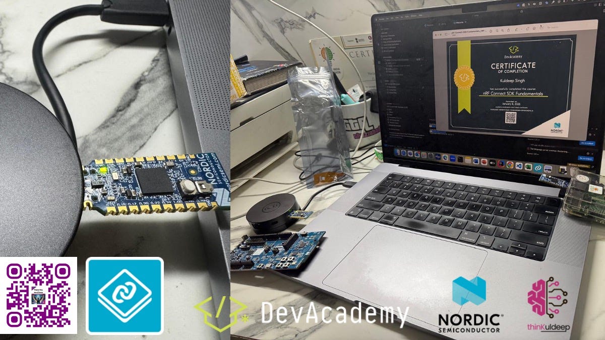 Getting Started with nRF Connect SDK | by Kuldeep Singh | IOTPractices | Medium