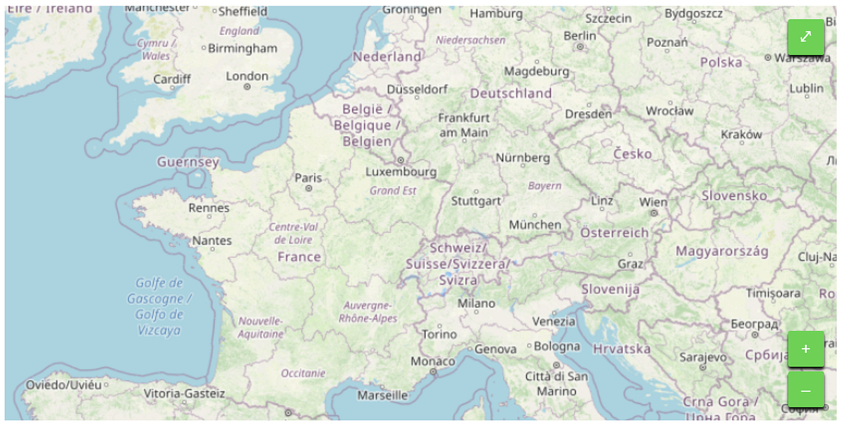 Add and customize map controls with Angular 13 and OpenLayers | by malgorzata | Medium