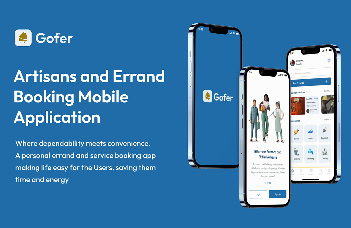 INTRODUCTION. Gofer App is a user-friendly errand and… | by Timothy ...