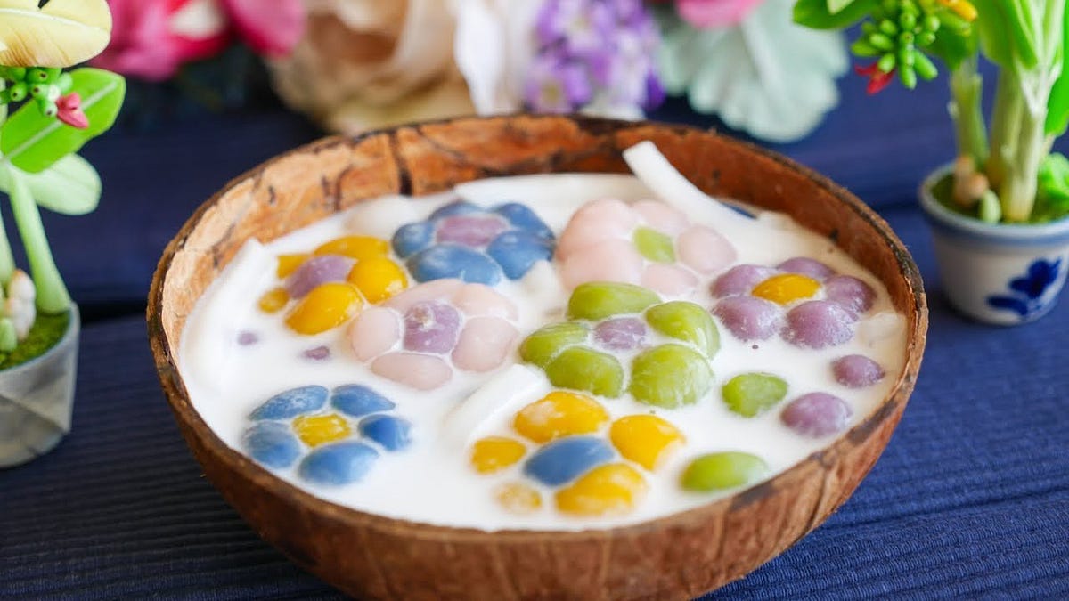 Easy “Bua loi” recipe.. “Bua loi” is one of thai sweets. Its… | by ...