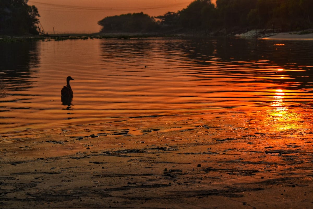 Sunset on an evening of…. Church was more than just a place of… | by ...