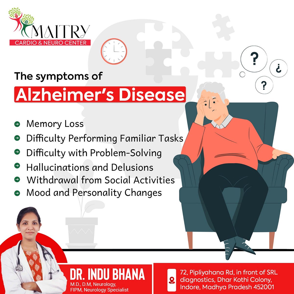 Best Doctor Alzheimer’s Disease Treatment in Indore | Dr Indu Bhana ...