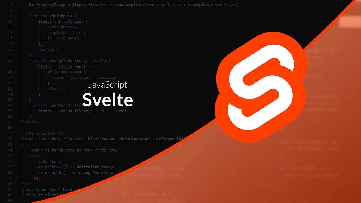 Svelte! the new javascript framework in 2020. | by Rauf Rahman | Medium