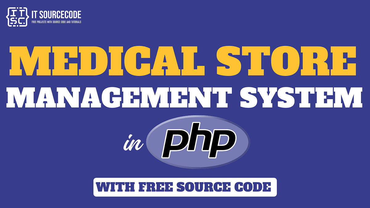 Medical Store Management System Project In Python With Free Source Code