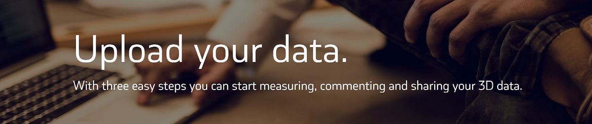 Start sharing your data. How to upload point cloud into platform | by The Pointscene Diaries ...