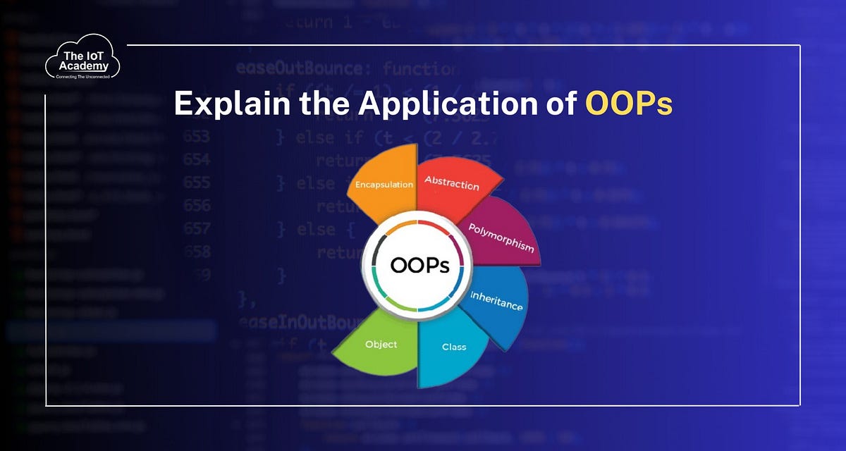 Explain The Application Of Oops Applications Of Oops By The Iot Academy Medium