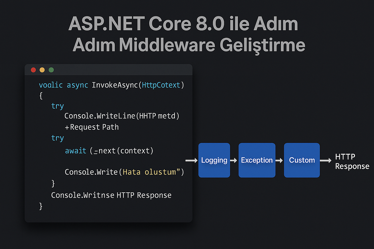 ASP.NET Core 8.0 ile Kendi Middleware’ini Yazmak — Adım Adım Kolay ...