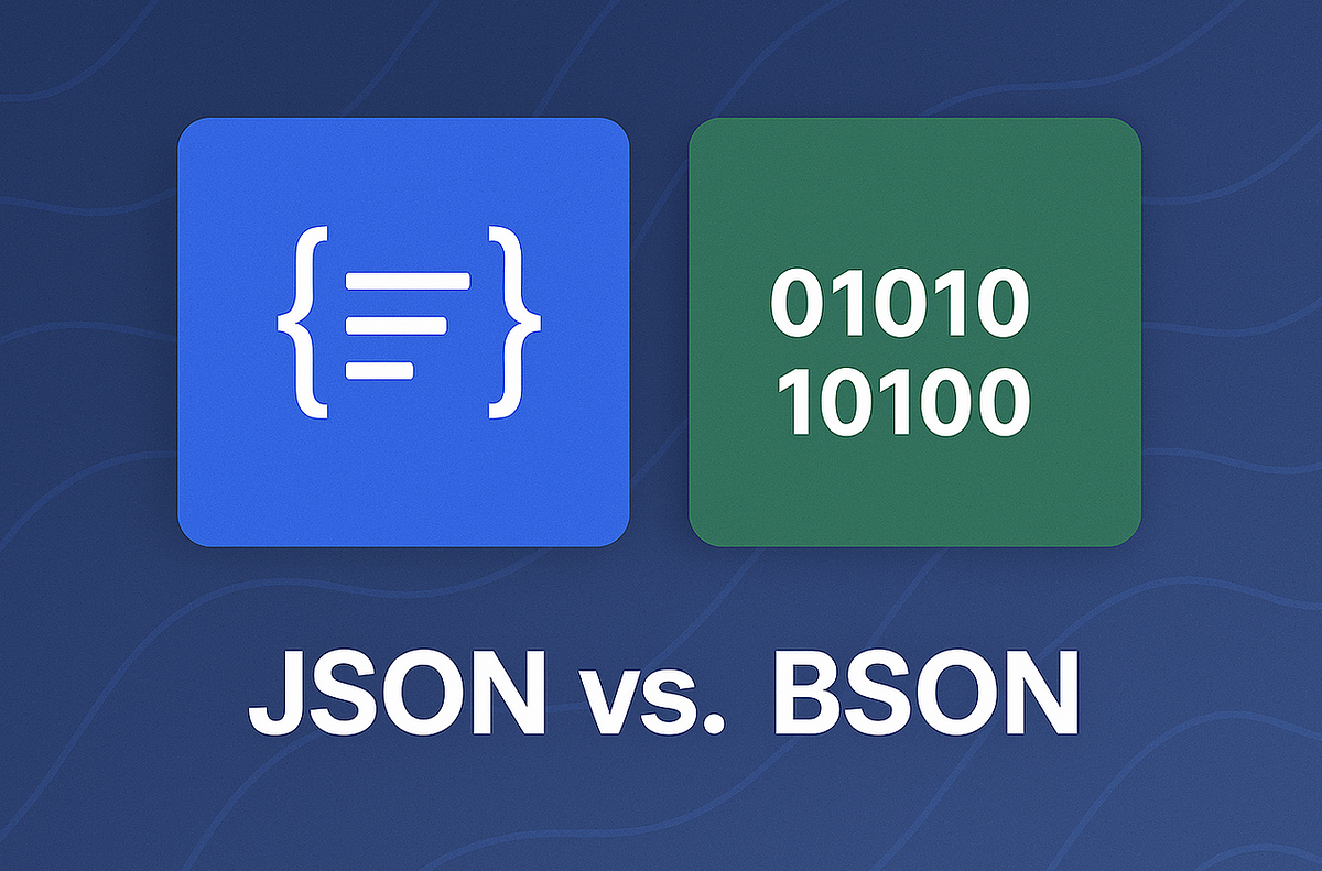 JSON vs. BSON. To string or to binary, this is the… | by Tihomir Manushev | May, 2025 | Medium