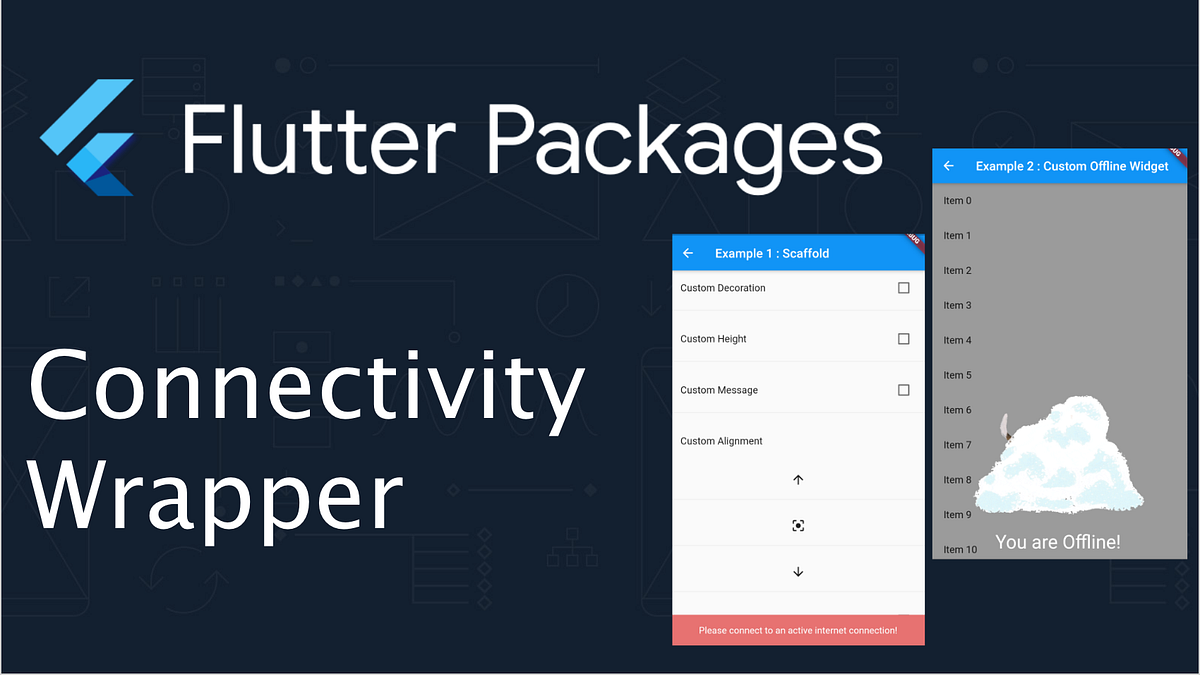 Connectivity Wrapper: Network-Aware Flutter App | by Ajay Kumar | nonstopio