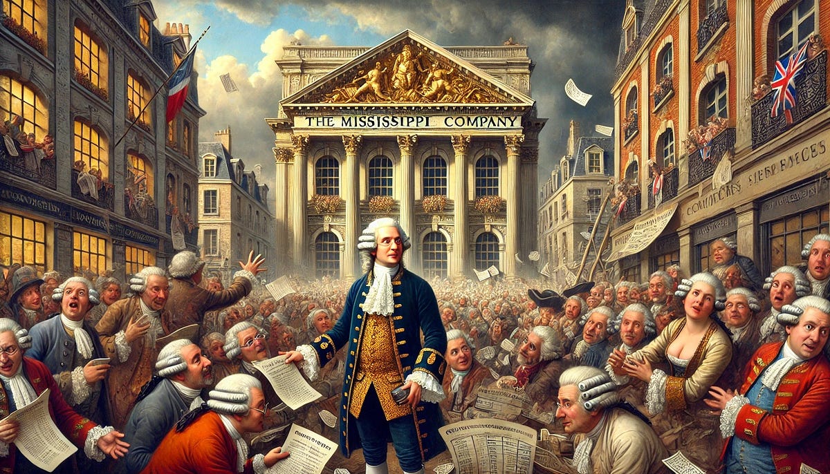 The First Modern Financial Crisis — John Law & The Mississippi Company ...