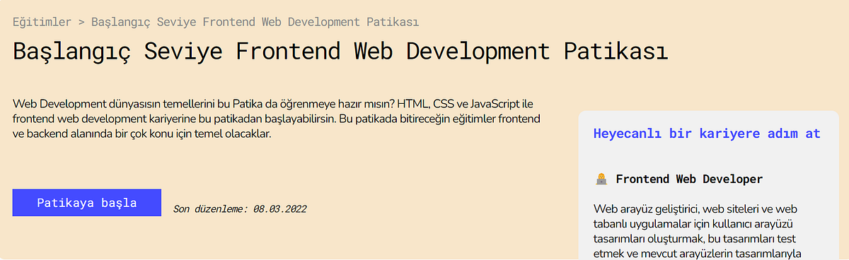 Frontend ve Ceyda #1. Yazılım hayatıma girdiği günden beri… | by Ceyda Ozarslan | Medium