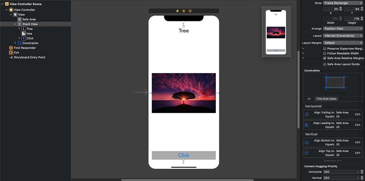 Stack Views in Swift. Stack View is a feature we can use in… | by Guilherme Andre | Medium