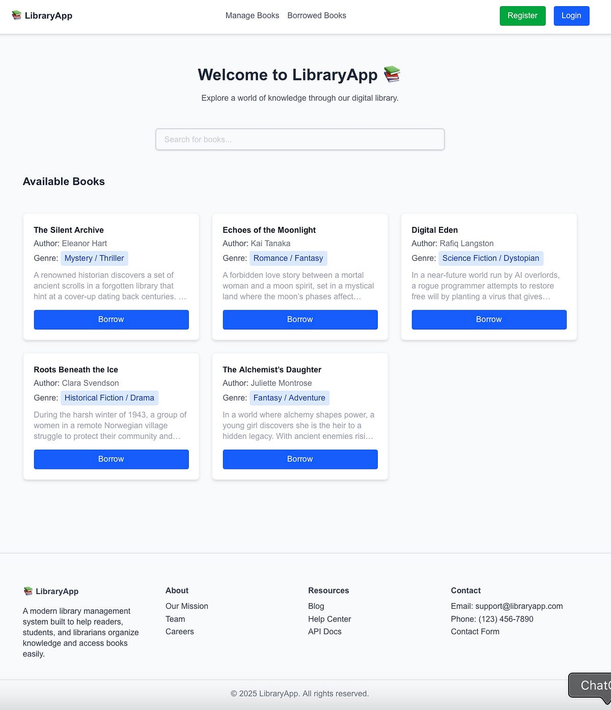Library Management System with. “A system that brings books closer to… | by Thanawat | Apr, 2025 ...