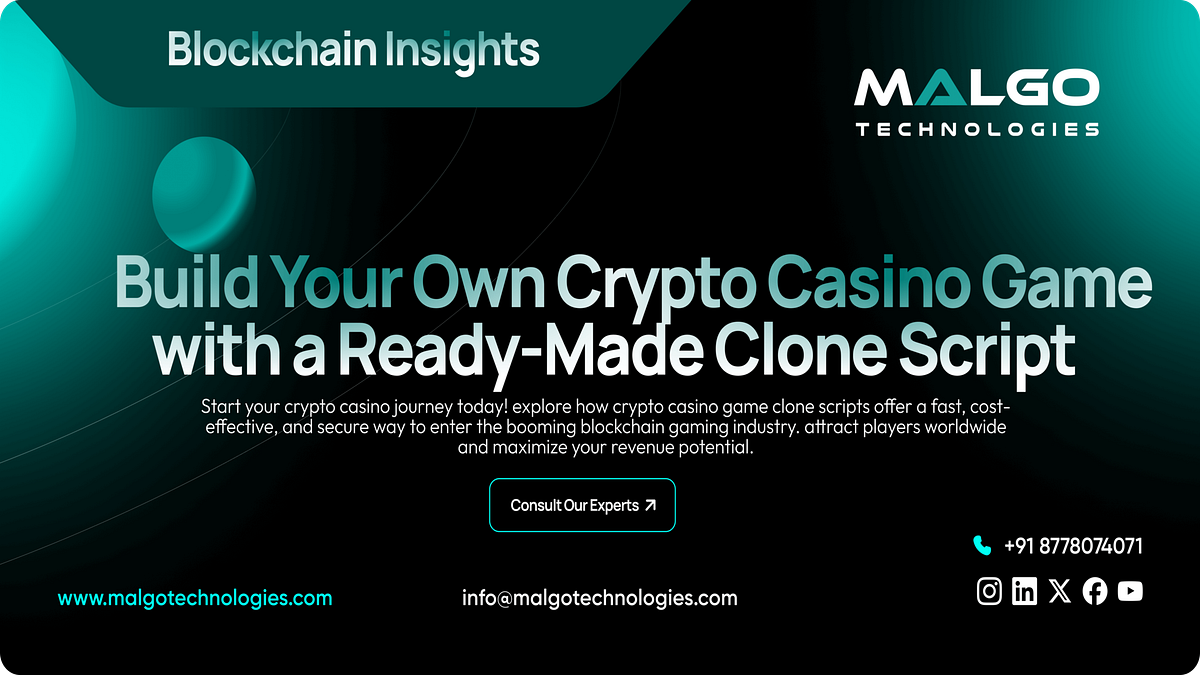 Top Features to Look for in a Crypto Casino Game Clone Script | by ...