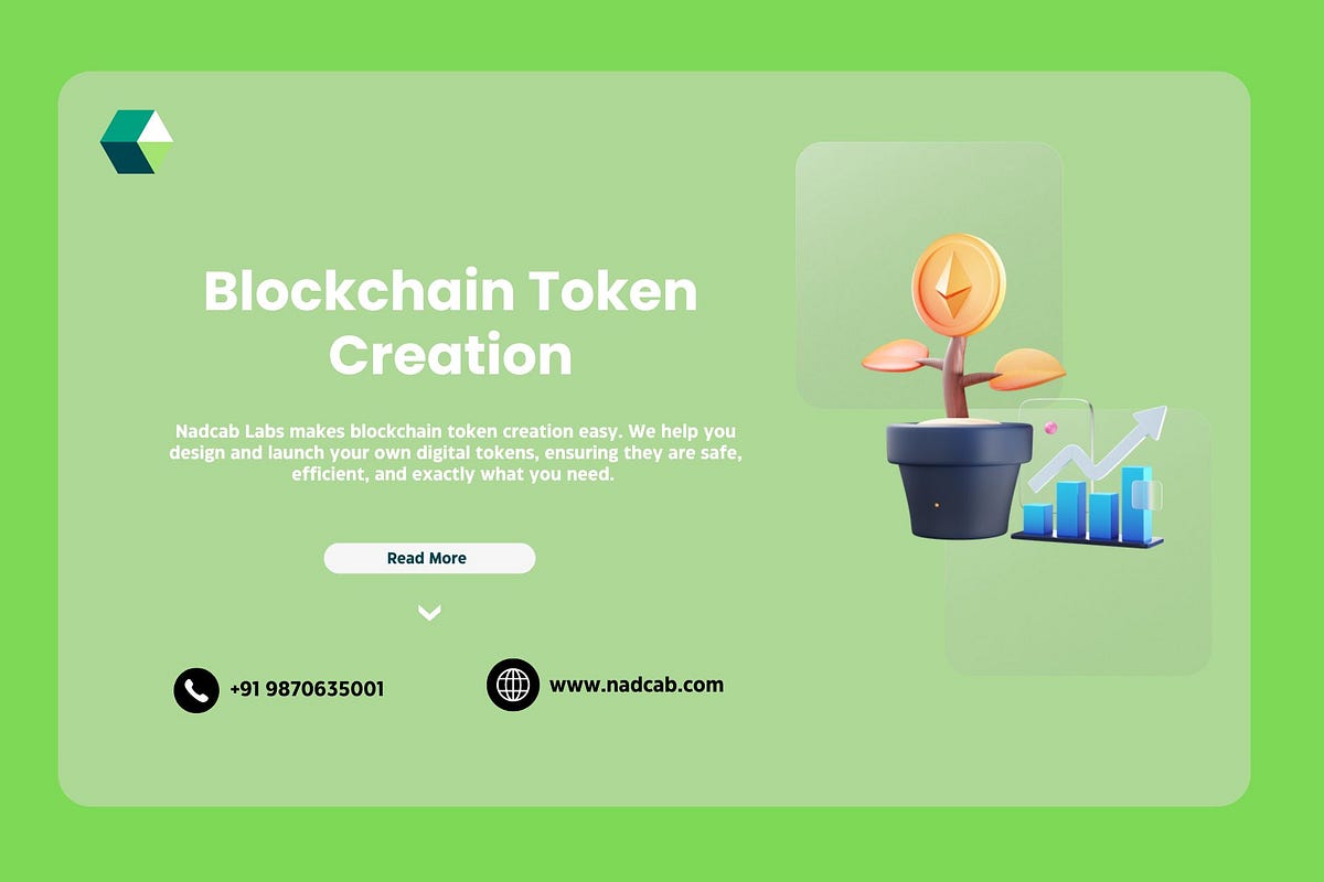 Blockchain Token Creation At Nadcab Labs - Tokencreation - Medium