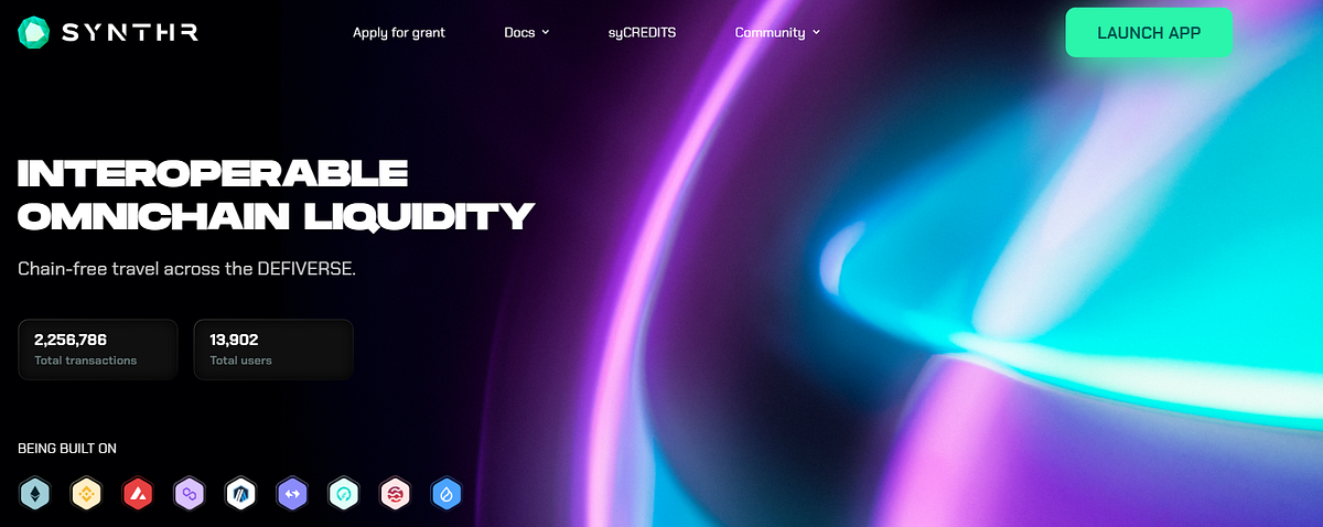 Synthr Testnet. SYNTHR: INTEROPERABLE OMNICHAIN… | by Ozymandias 🌆 ...