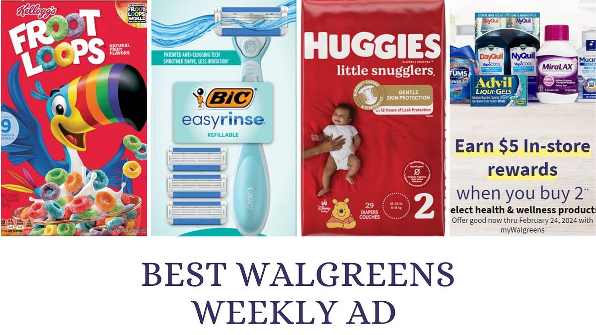 Best Walgreens Weekly Ad Tips. At Updeals, our goal is clear: to save ...
