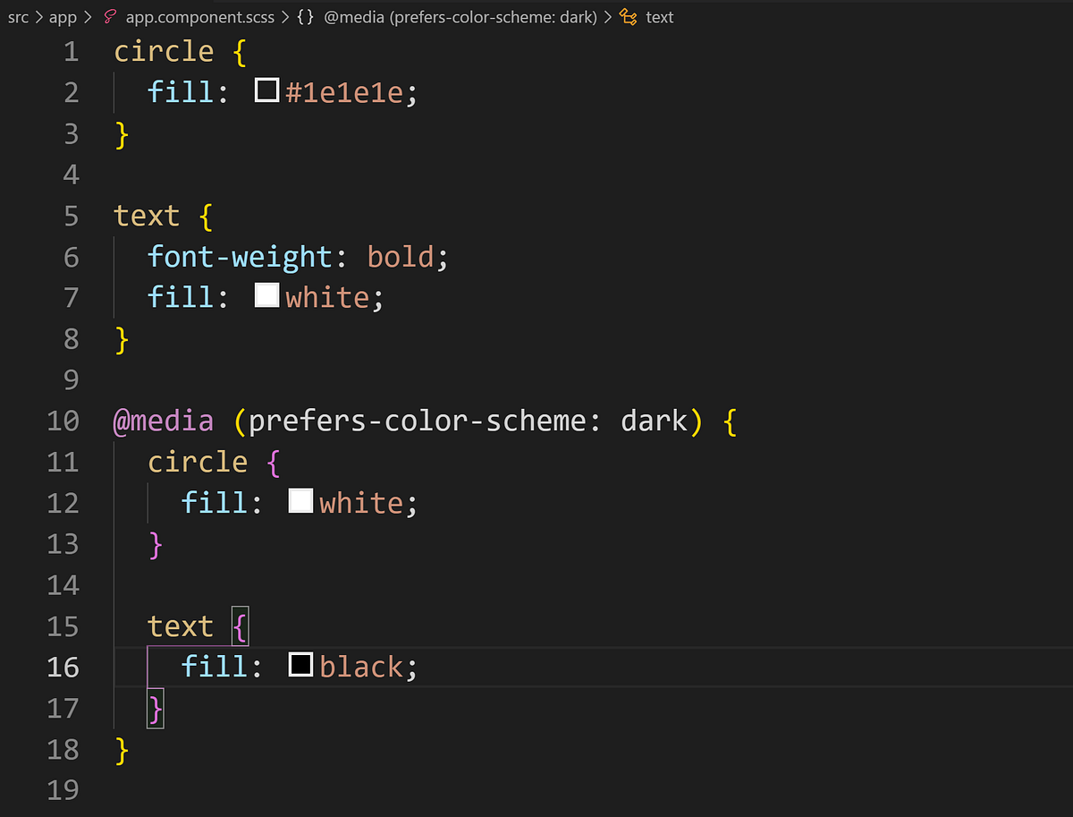 Dark and Light Theme Favicon with Media Queries and SVGs | by Dylan ...