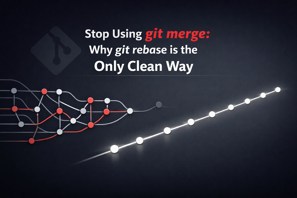 Stop Using git merge: Why git rebase is the Only Clean Way | by ...