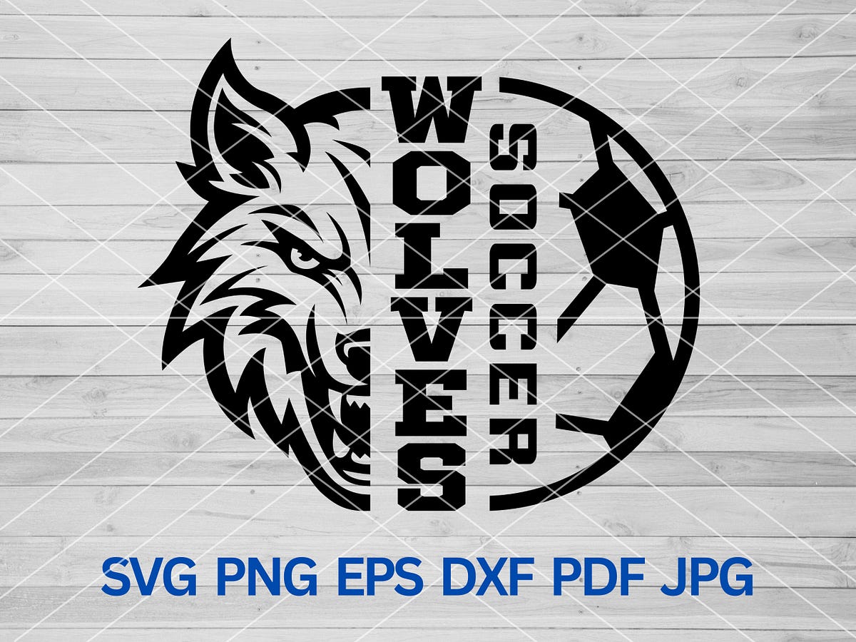 High School Wolves Soccer svg, Wolf Pride svg, Wolf Svg, Wolves svg ...