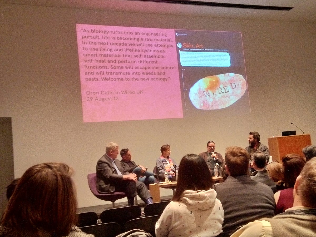 Panel discussion at the Weisman Art Museum with Oron Catts, Mark ...