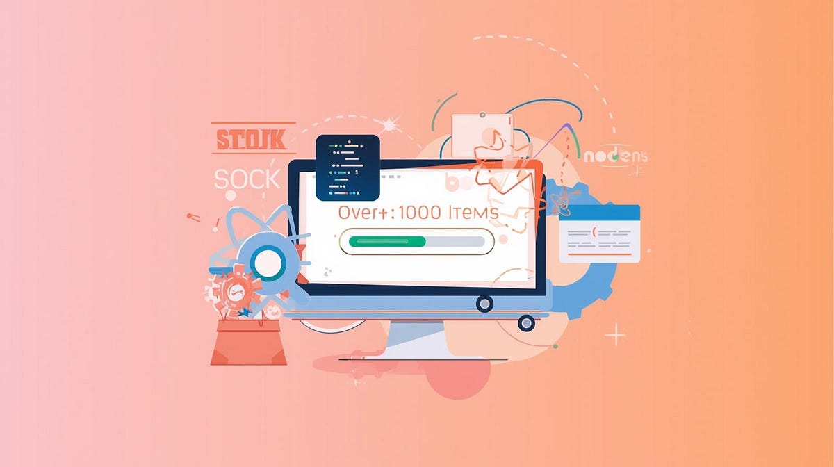 How to Import 1000+ Stock Items Without Backend Timeout (React + Node ...