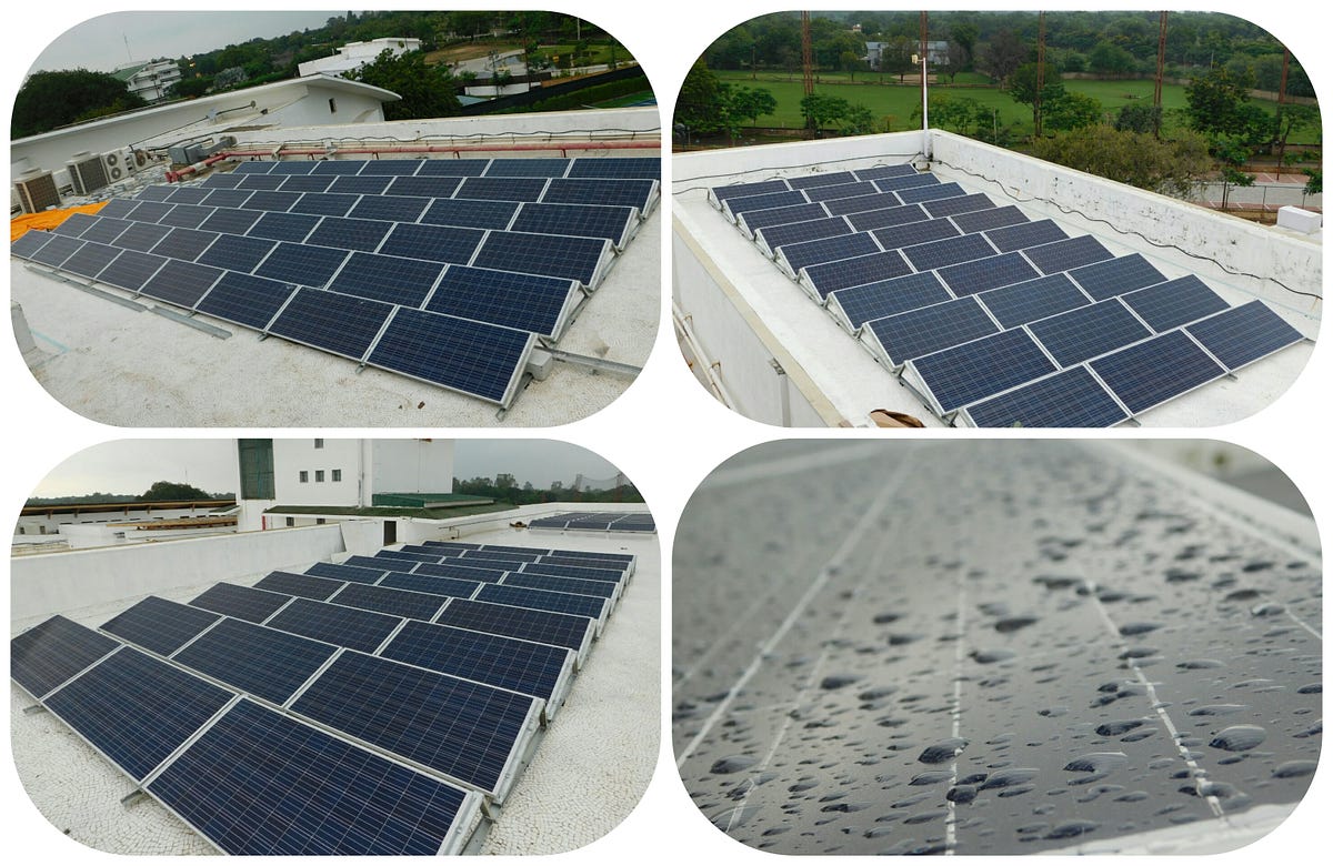 Recent Installation of 45 kW On-Grid Solar PV Rooftop Power Plant in Ahmedabad | by Shashwat ...