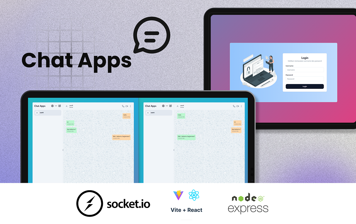 Implementasi Chat App Mengunakan React, Vite, Node js (Express)& Socket IO | by Moch Rizki ...