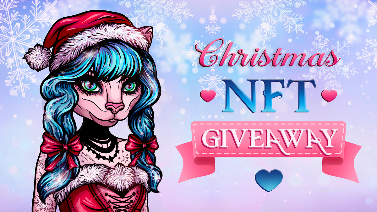 Christmas NFT GIVEAWAY from Velvet Cat | by Velvet Cat NFT | Medium