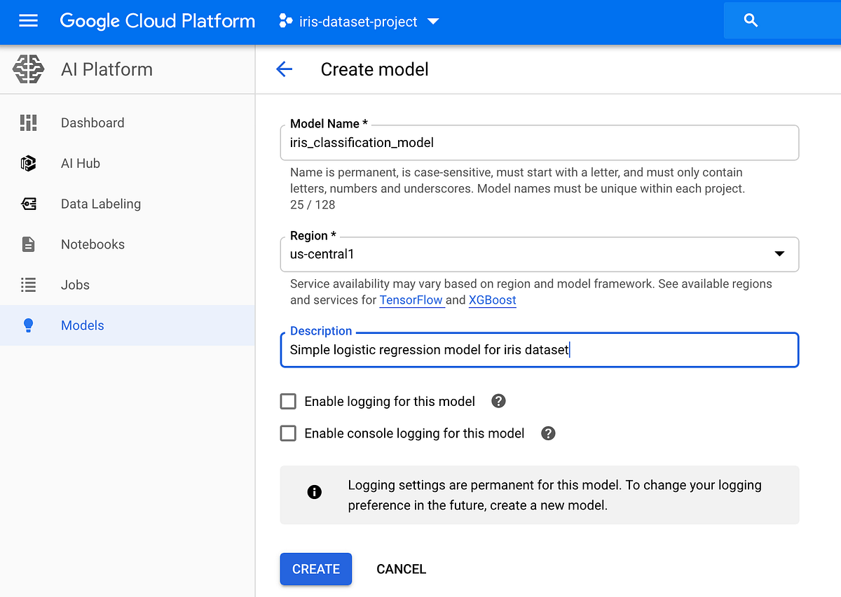 Deploying ML model to GCP. Traditional ml model deployments are… | by ...