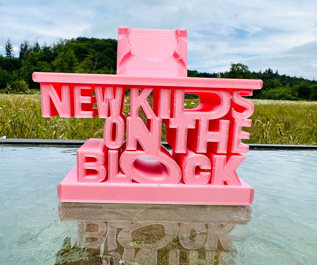 New Kids on the Block -NKOTB- Smart Watch Charger Stand — 3D Printed ...