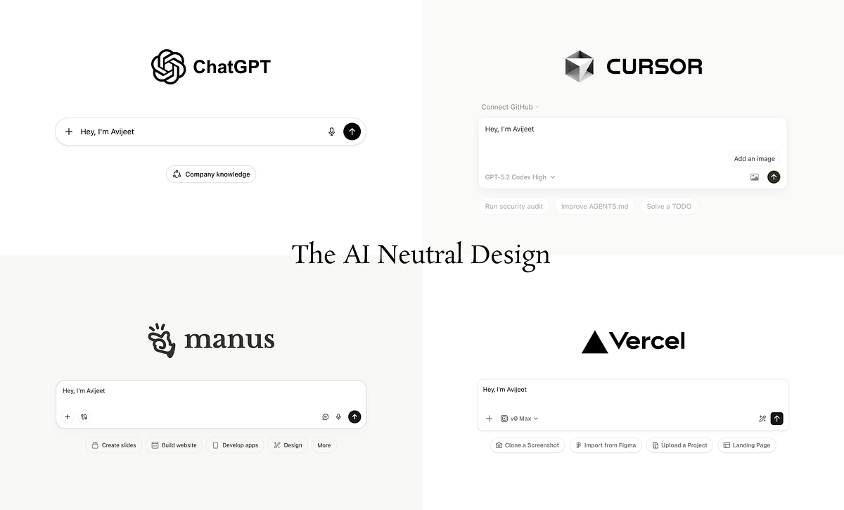 AI neutral design: why the smartest AI tools have black and white user ...