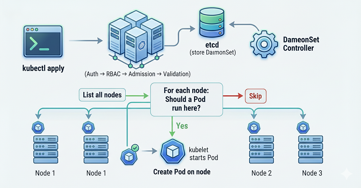 What Happens When You Create a DaemonSet in Kubernetes — A Deep ...