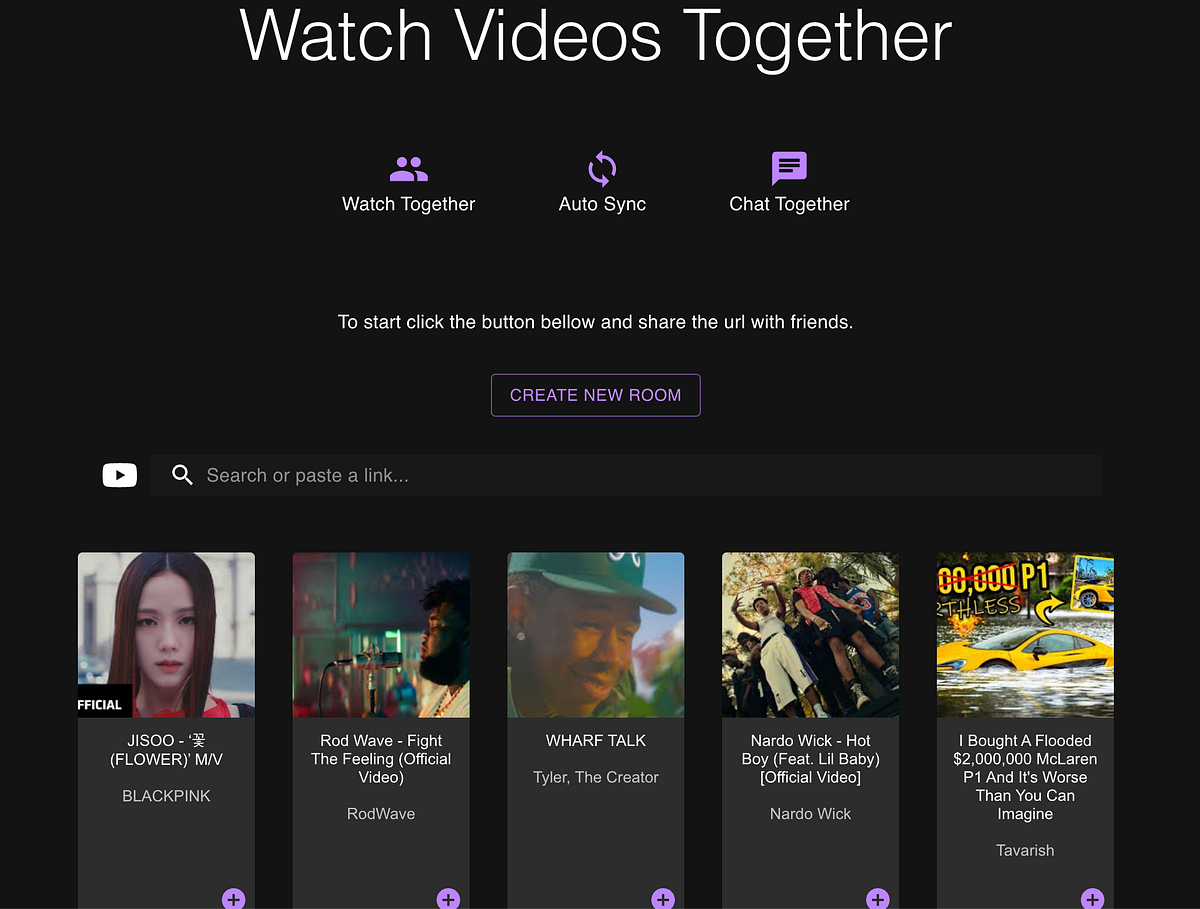 Watch Youtube videos with friends | by Adam Thompson | Medium