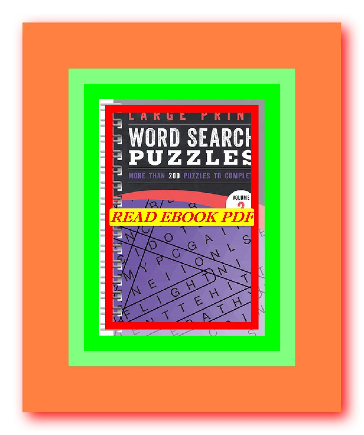 READDOWNLOAD$ Large Print Word Search Puzzles Volume 2 Over 200 Puzzles ...