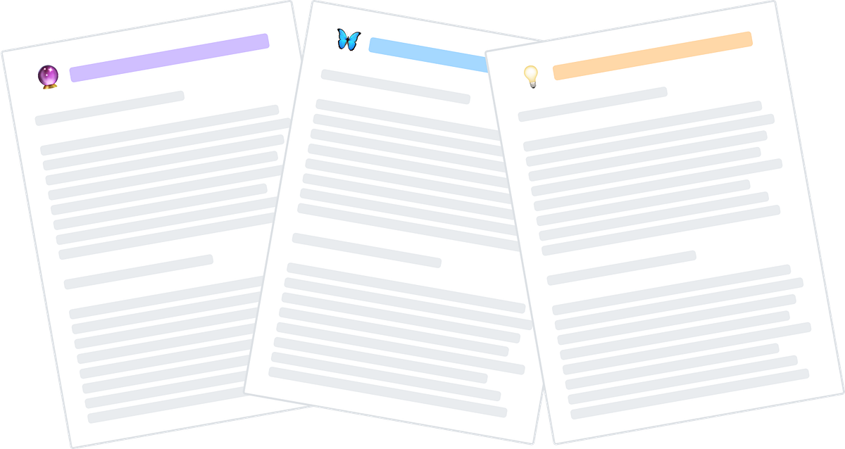 All design projects should start in a Google Doc | by Ted Goas | UX ...