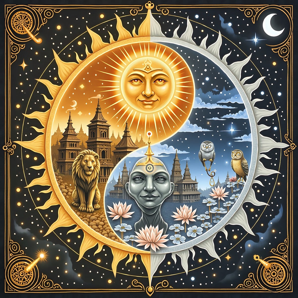 Decoding the Sun and Moon in Spiritual Symbolism | by Divinesoulseekers ...