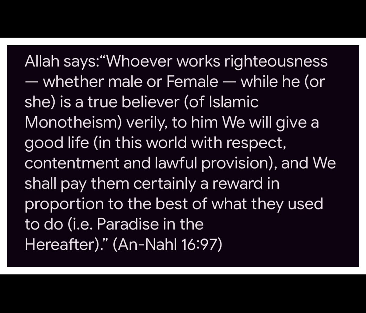 Our Life Journey Is Unique:. The Islamic life is the best life that ...