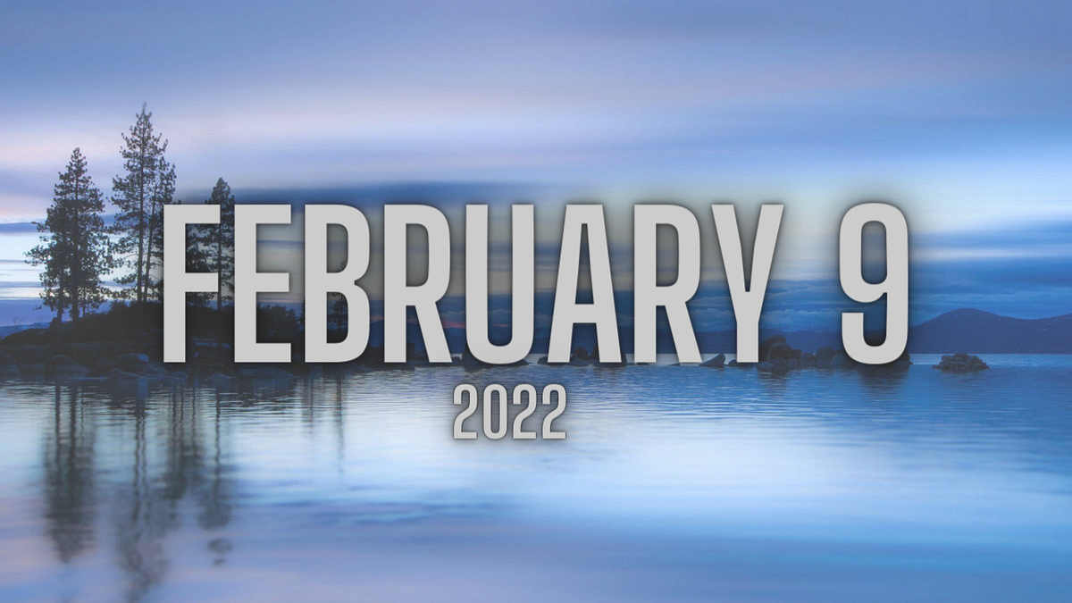 February 9 2022. Greetings. I am more or less testing… | by Andrew ...