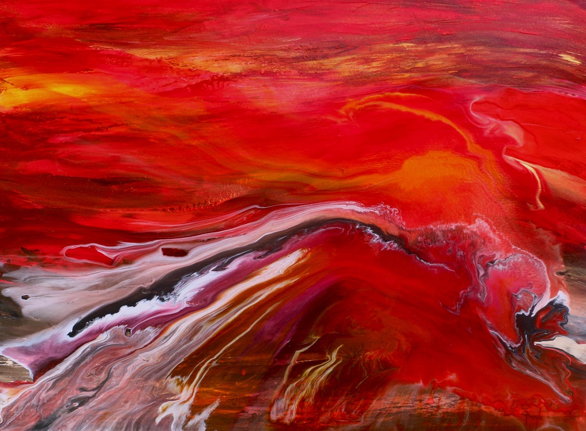 Pure Passion. Day 11 ‘A Painting a Day.’ | by Froyle Davies | Creative ...