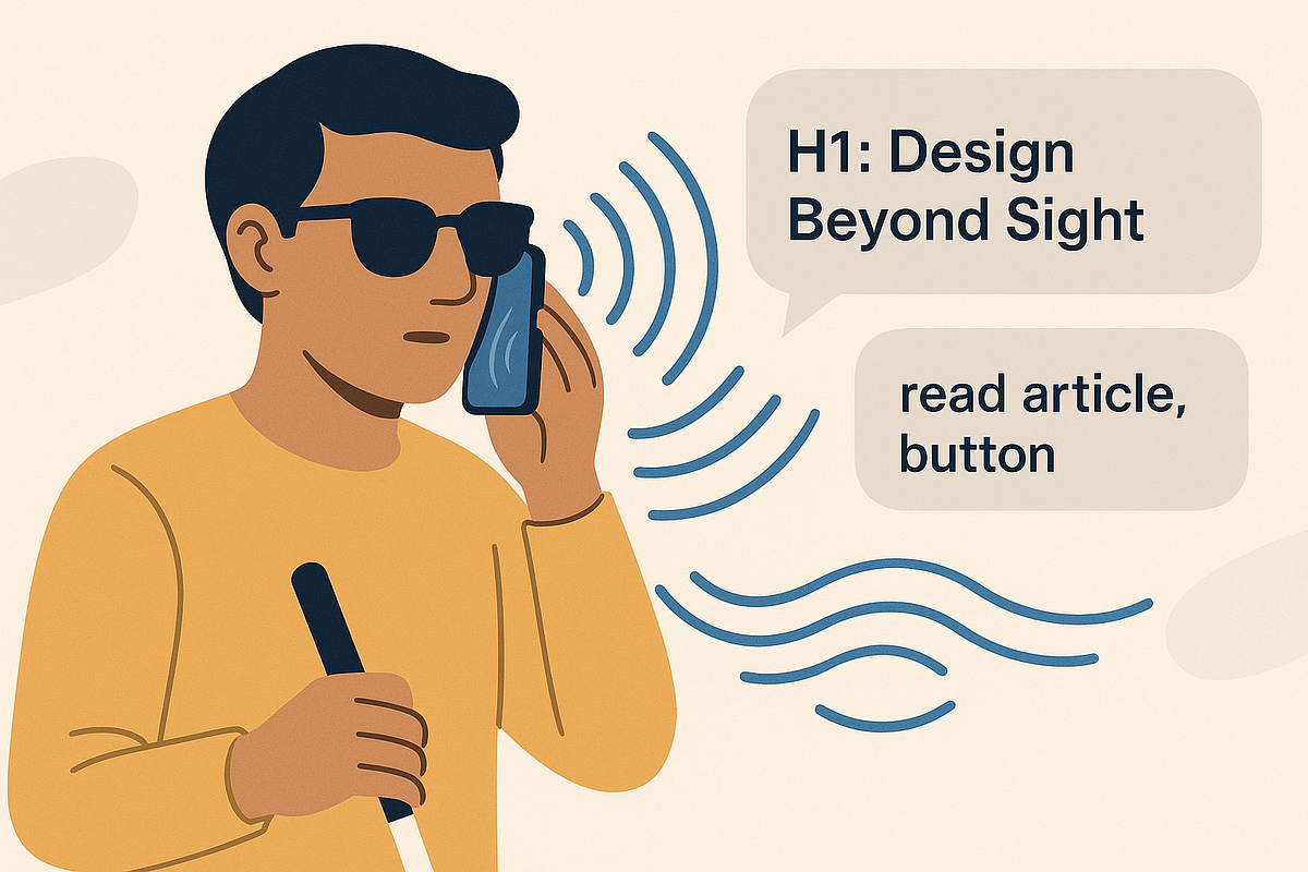 Design Beyond Sight: How to make your product work with Screen Readers ...