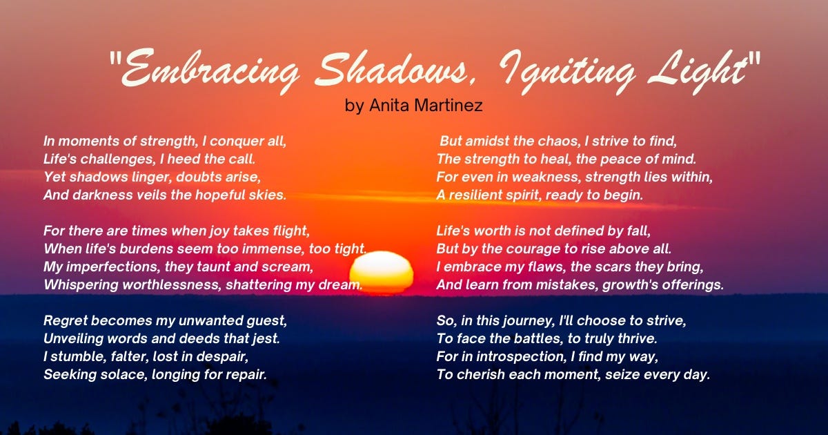 Shadows & Light Journey: Embracing the Beauty of Our Human Experience ...